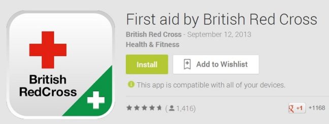 Download and Install First Aid App by British Red Cross – TechLoverHD