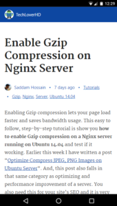 Enable Accelerated Mobile Pages #AMP on WordPress – TechLoverHD